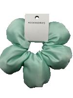 China Pure Silk Floral Hair Tie Korean Style Hair Accessories for Women Girls Various Sizes for sale