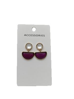 China Fashion Jewellery Earrings Geometric Water Drop Studs for Women Classic Clip-on Post Design for sale