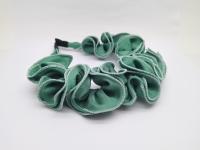 China Richstar Ruffle Fabric Headband Premium Soft Hairband No Pressure Fit Elegant Minimalist Design Women for sale