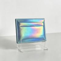China Holographic PU Leather Card Holder & Ultra-Slim Wallet (5 Slots) - OEM/ODM for sale