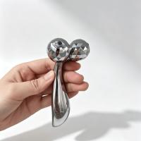 China 3D Metal Facial & Body Massager Roller – V-Shaped Contour Lift Tool for sale