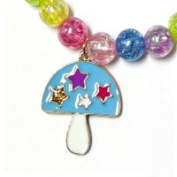 China RICHSTAR Children's Jewelry Bead Necklace - Silver & Acrylic Materials, Polished Finish, Custom Sizes for Birthdays for sale