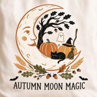 China Vintage Halloween Canvas Tote Bag – Eco-Friendly 12oz Heavyweight Cotton Grocery Shopper for sale