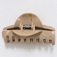 China RICHSTAR Plastic Hair Claw Clips - 1200pcs Minimum Order with 45-Day Delivery | Black & Brown Colors for sale