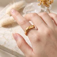 China 18K Gold Fancy Ladies Ring - 20g Lightweight Copper Design with 6.5cm Diameter for Weddings and Parties for sale