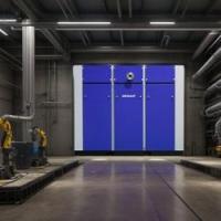 China Clean Silent Oil Free Screw Air Compressor for Sale for sale