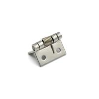 China 304 Stainless Steel Spring Hinge Automatic Cabinet Door Wardrobe Mini Micro Hinge for sale