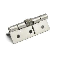 China 304 Stainless Steel Spring Hinge Automatic Cabinet Door Wardrobe Mini Micro Hinge for sale