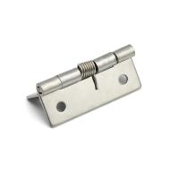 China 304 Stainless Steel Spring Hinge Automatic Cabinet Door Wardrobe Mini Micro Hinge for sale