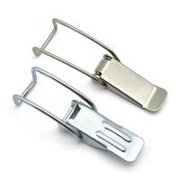 China Stainless Steel Lockable Draw Latch Carbon Steel Suitcase Hasp Light Box Door Buckle for sale