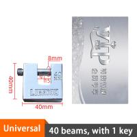 China Anti Theft Safe Stainless Steel Rectangular Lock Padlock Keyed Padlock Waterproof for sale