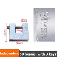 China Anti Theft Safe Stainless Steel Rectangular Lock Padlock Keyed Padlock Waterproof for sale