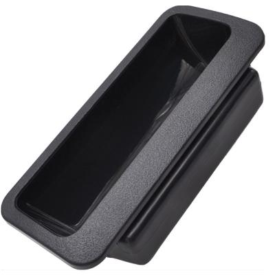 China DMK025 Oval Embedded Plastic Handle Distribution Box Iron Cabinet Concealed Handle for sale