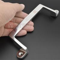China Exterior Solid Offset Handle 45 Degree Inclined Handle 304 Stainless Steel Precision Casting for sale