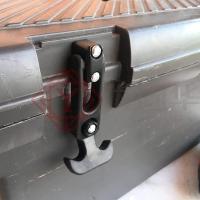 China Flexible Rubber Hood Catch Rubber T Handle Draw Latch With Brackets for sale