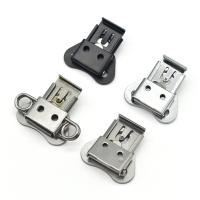 China Hardware 304 Stainless Steel Twist Latch Spring Butterfly Draw Latch For Case Box for sale