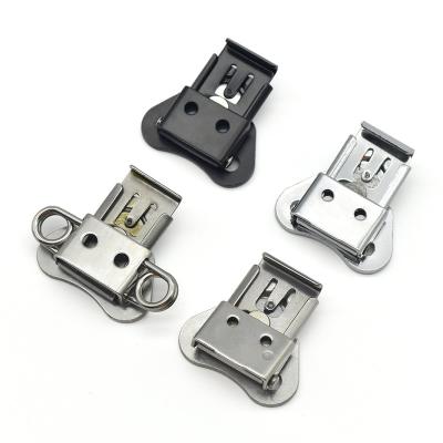 China Hardware 304 Stainless Steel Twist Latch Spring Butterfly Draw Latch For Case Box for sale