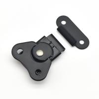 China Hardware 304 Stainless Steel Twist Latch Spring Butterfly Draw Latch For Case Box for sale