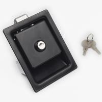 China XK101BS Recessed Door Paddle Lock Latch With Keys For Truck Trailer Container for sale