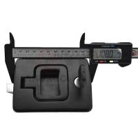 China Silent Generator Set Door Paddle Latch Lock Iron Panel Board Lock 108*80MM for sale