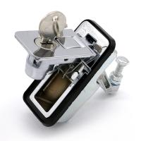 China Black Bite Flower Treatment Compression Lock Latch For Toolbox / Camper Trailer / Caravan for sale