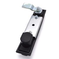 China Industrial Plane Lock Communication Cabinet Control Cabinet Distribution Box Black Plastic Flat Lock Password for sale