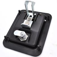 China Carbon Steel Paddle Handle Locking Latch For Special Vehicles Modified Vehicles for sale