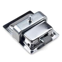 China Carbon Steel Single Point Paddle Handle Door Latches For Storage Rooms RV for sale