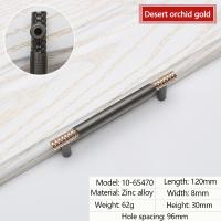 China Table Bedroom Decorative Pull Handle Modern Gold Dressing for sale