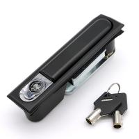 China Electric Panels Paddle Latch Lock Aluminium Alloy , Machinery Covers Swing Handle Lock for sale