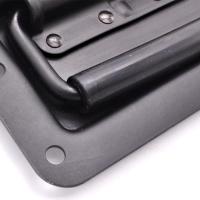 China Black Medium Sprung Industrial Style Cabinet Handles for sale