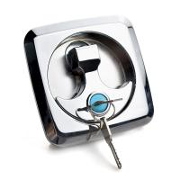China Zinc Alloy T Handle Compression Latch Silver For Taxi Electrical Cabinet for sale