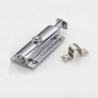 China Zinc Alloy Button Spring Latch Lock 83.5x30.6mm , Lockable Slide Bolt Latch For Guard Against Theft for sale