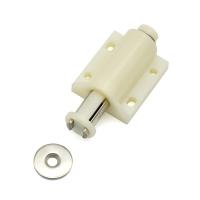 China Black Magnetic Door Cabinet Pressure Catch 45.5x28x15.5mm for sale
