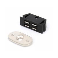 China Magnetic Plastic Door Catch Latch For Bedroom Kitchen for sale