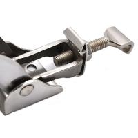 China Stainless Steel Lockable Draw Latch , 69x28x18mm Under Center Draw Latches for sale