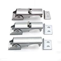 China Stainless Steel Lockable Draw Latch , 69x28x18mm Under Center Draw Latches for sale