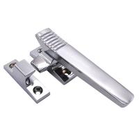 China 130x17mm Push Lock Cabinet Latch , Casement Window Locks And Latches for sale