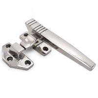 China 130x17mm Push Lock Cabinet Latch , Casement Window Locks And Latches for sale