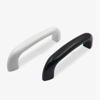 China Matte Silver Industrial Style Handles For Aluminum Extruded Profile Parts for sale