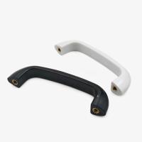 China Matte Silver Industrial Style Handles For Aluminum Extruded Profile Parts for sale
