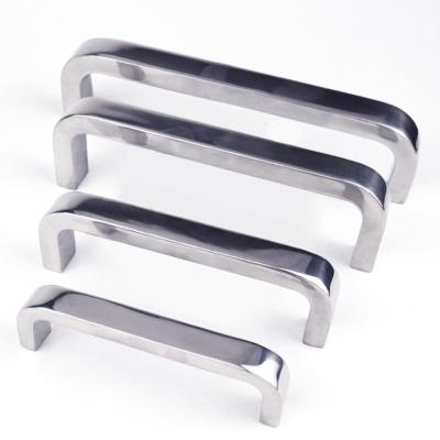 China Zinc Alloy Industrial Modern Cabinet Pulls Square Groove for sale