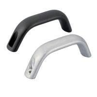 China Aluminum Industrial Cabinet Hardware Pulls Matte Silver for sale