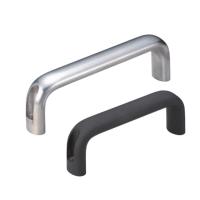 China Aluminum Alloy Elliptic Industrial Pull Handle U Shaped for sale