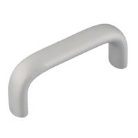 China Silver Door Industrial Cabinet Handles 113x20x47mm for sale