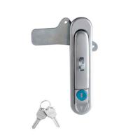 China Electrical Control Panel Paddle Latch Lock , Zinc Alloy Swing Door Latch for sale