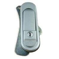 China Electrical Control Panel Paddle Latch Lock , Zinc Alloy Swing Door Latch for sale