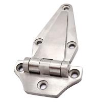 China 148mm Heavy Duty Hinges For Steel Doors 180 Degree Roaster Freezer for sale