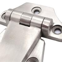 China 148mm Heavy Duty Hinges For Steel Doors 180 Degree Roaster Freezer for sale