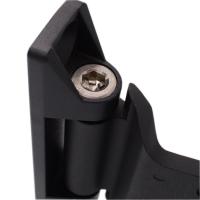 China Adjustable Cabinet T Type Hinge Zinc Alloy 135x130x27.5mm for sale